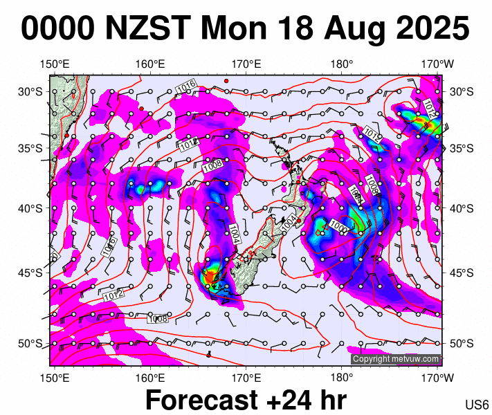 New Zealand Weather Forecast