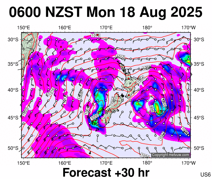 New Zealand Weather Forecast