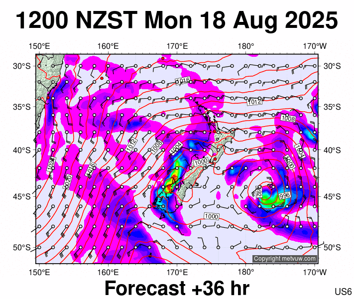 New Zealand Weather Forecast