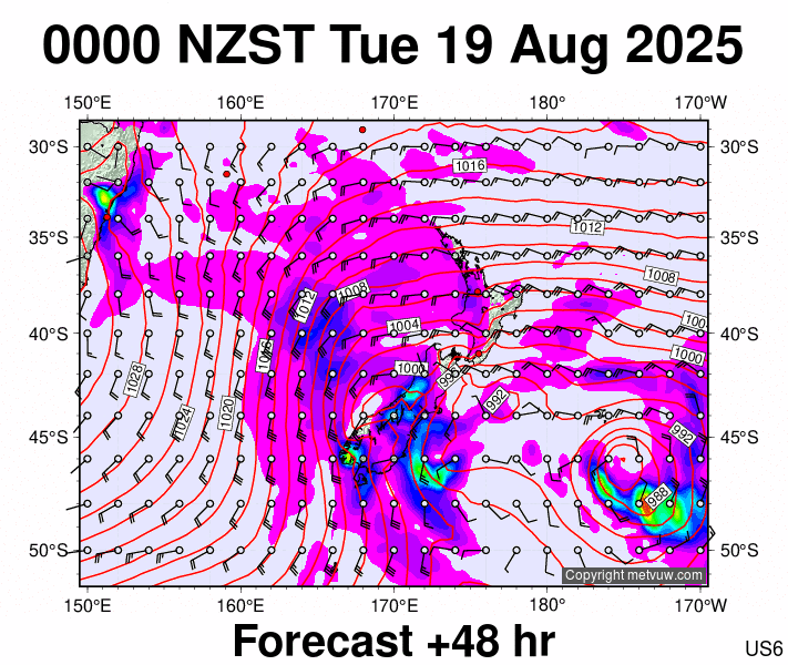 New Zealand Weather Forecast