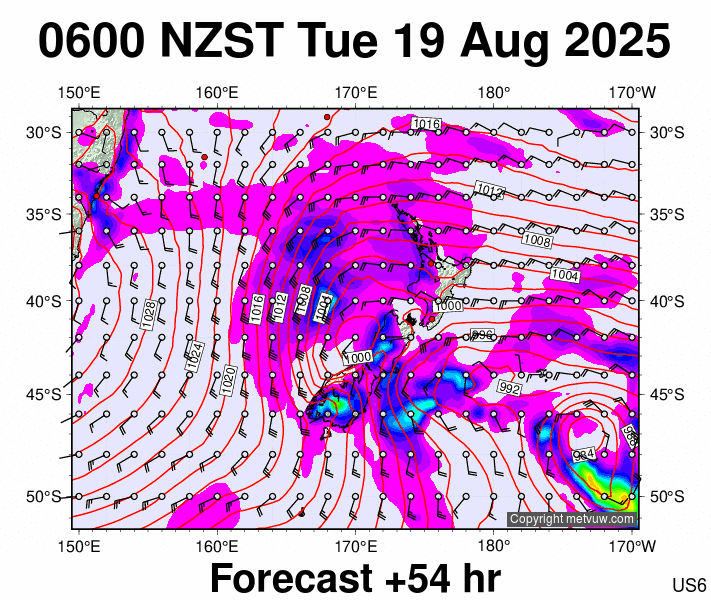 New Zealand Weather Forecast